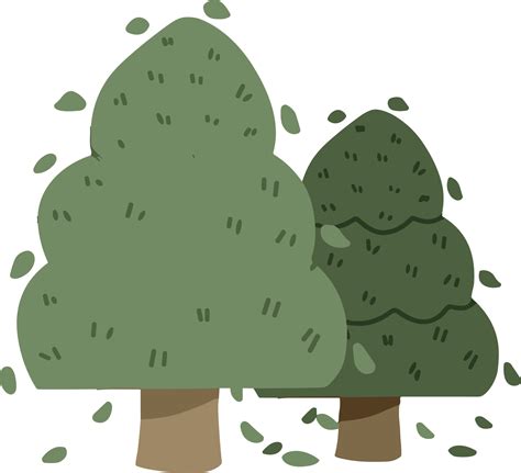 Spring Tree Illustration PNG