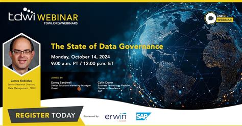 Webinar Datagovernance Dataanalytics Enterprisedata Stateofreport Tdwi