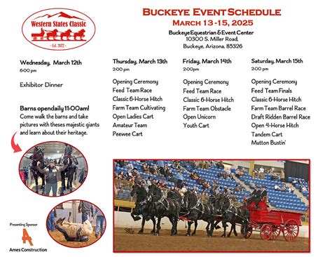 Western States Classic Draft Horse Show Buckeye Equestrian A
