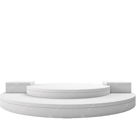 제품에 대한 3d 흰색 연단 배경 지휘대 제품 프로모션 Png 일러스트 및 이미지 에 대한 무료 다운로드 Pngtree