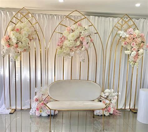 3 Arch Backdrop Adore Decore Events And Rentals Tacoma