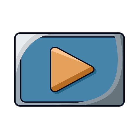Illustration Of Play Button Player 49971370 Vector Art At Vecteezy