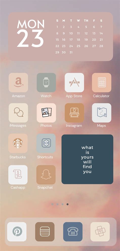50 Neutral Ios 14 App Icons Aesthetic App Icons Ios14 Etsy