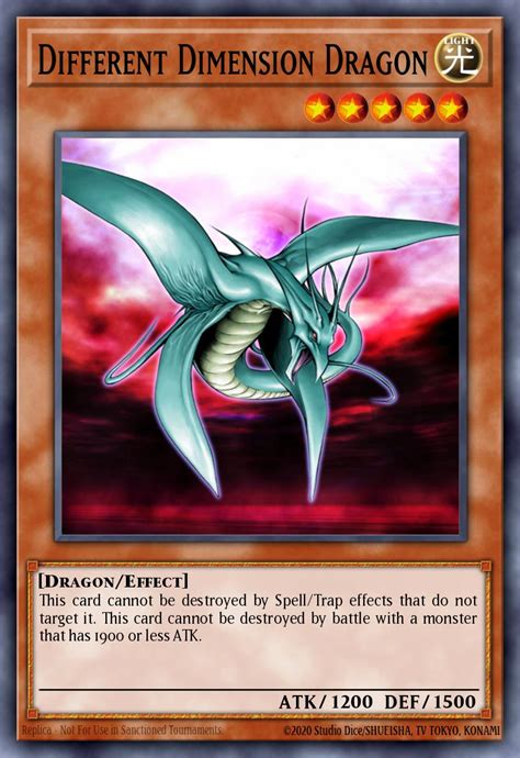 Different Dimension Dragon Yu Gi Oh Card Database Ygoprodeck