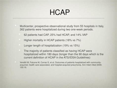 Ppt Pneumonias Hap Hcap Vap Powerpoint Presentation Free Download Id 4163361