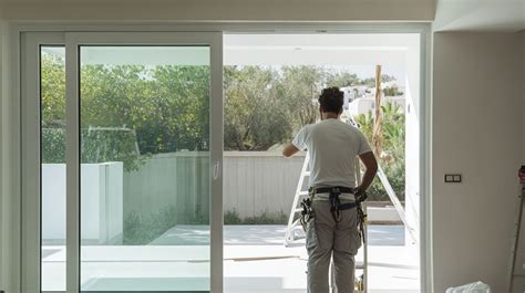 Installing A Sliding Glass Door In Place Of A Window For Modern Home