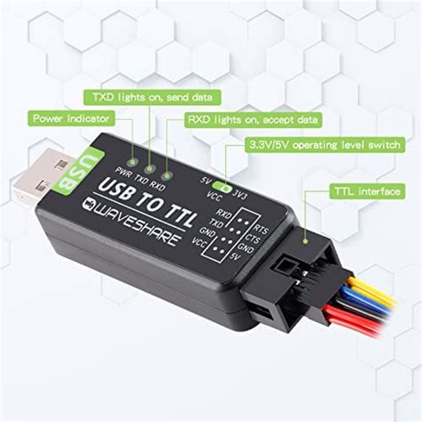 Jessinie Industrial Usb To Serial Adapter Uart Serial Adapter Ft232rl