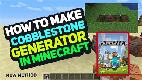 How To Make A Cobblestone Generator In Minecraft 2025 [new Method] Quick And Easy Guide Youtube