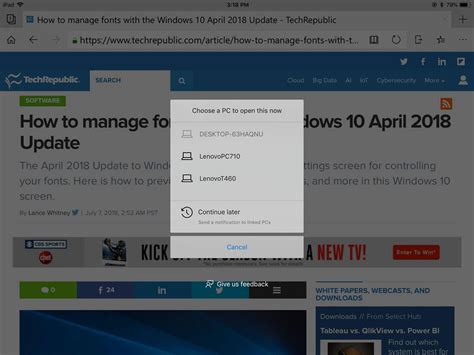 如何在移动设备上使用 Microsoft Edge