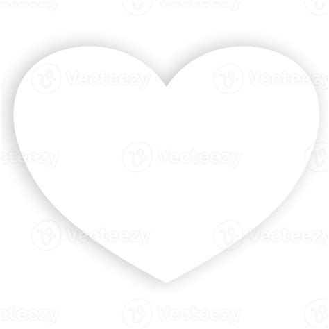 White Heart Pngs For Free Download