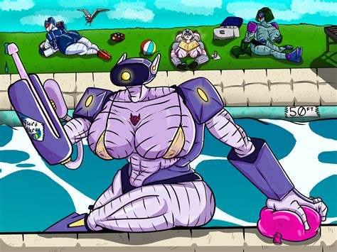 Rule 34 Big Ass Big Breasts Bra Decepticon Female Female Only Hamzsandwich Lazarbeak Megatron