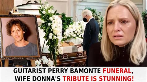 The Cure Guitarist Perry Bamonte Funeral Wife Donna Bamontes Tribute