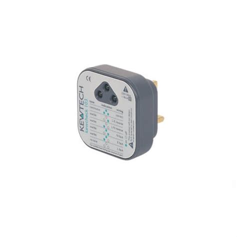 kewtech kewcheck 103 mains wiring tester precise calibration