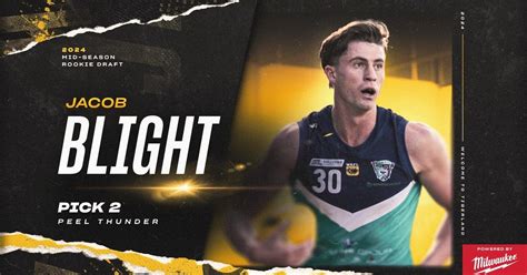 Mid Season Rookie Draft Jacob Blight