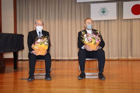 NICE一中3年生からの感謝状贈呈 会津若松プラス