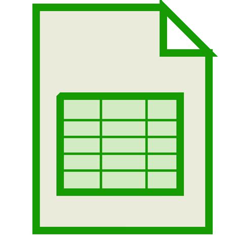 Libreoffice Calc Vector SVG Icon SVG Repo