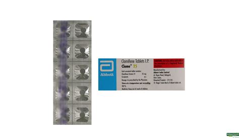 Buy Clome 25mg 10 Tablets Online At Best Prices Wellness Forever