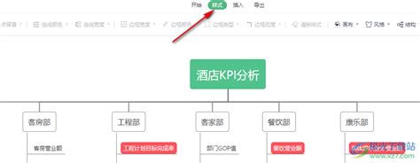 Wps Ppt思维导图如何设置画布背景颜色 Wps Ppt思维导图设置画布背景颜色的方法 极光下载站
