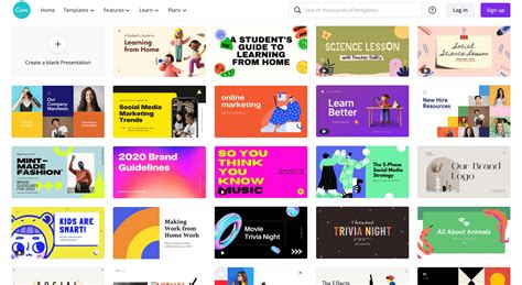 Create Presentation With Canva