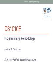 Understanding Recursion Key Concepts And Examples In Programming Course Hero