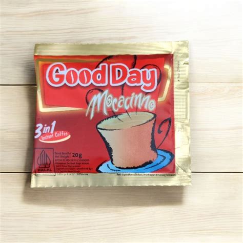 Good Day Coffee Mocacinno Sachet 20 Gram Instant Coffee Retail 1 Sachet