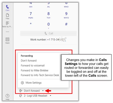 Teams Calls Information Technology UWSP