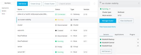 Manage Deployed Applications MuleSoft Documentation
