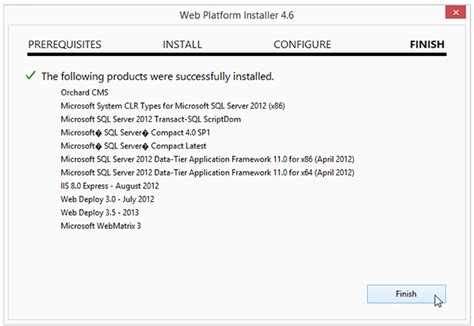 Orchardcms How To Install Orchard Cms Stack Overflow
