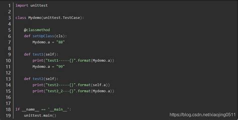 Python Unittest Testcase间共享数据（全局变量的使用）unittest Testcase不同py文件间数据共享 Csdn博客