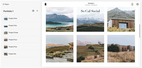 Squarespace Basics Pages Navigation Options Paige Brunton
