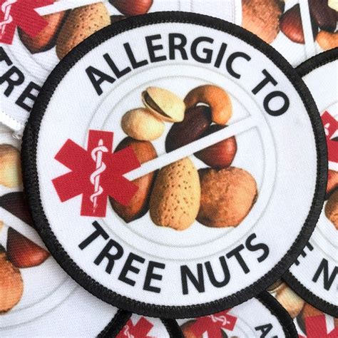 Tree Nut Allergy Etsy