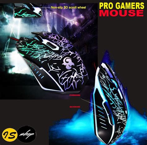 Buttons Usb Wired Optical Gaming Mouse