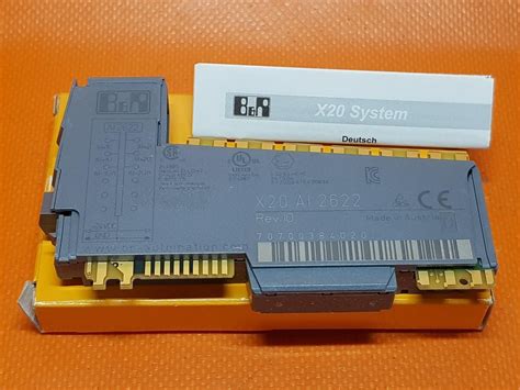B R Analog Input Module X20 AI 2622 Rev I0 135 71