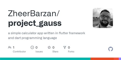Github Zheerbarzanprojectgauss A Simple Calculator App Written In