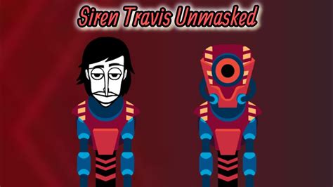 Siren Travis Mod Unmasked Incredibox Mod Youtube