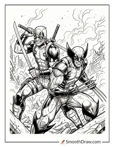 62 Wolverine Coloring Pages Free Pdfs