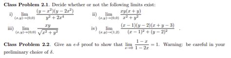 Solved Class Problem 1 1 Not From The Textbook See How Chegg Com