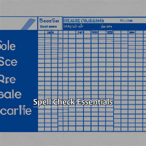 15 Spell Check Shortcuts For Excel Manycoders