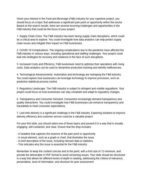 peer graded assignment peer review pdf supply chain analytics