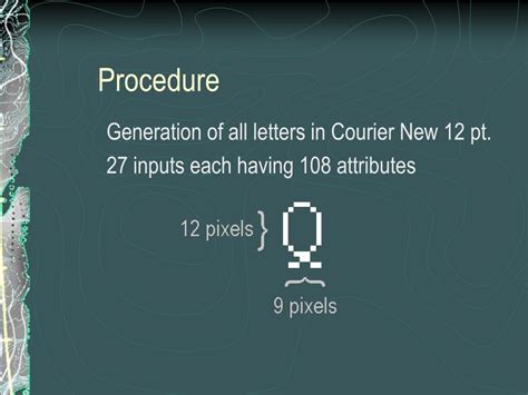 Ppt Character Recognition Using Neural Networks Powerpoint