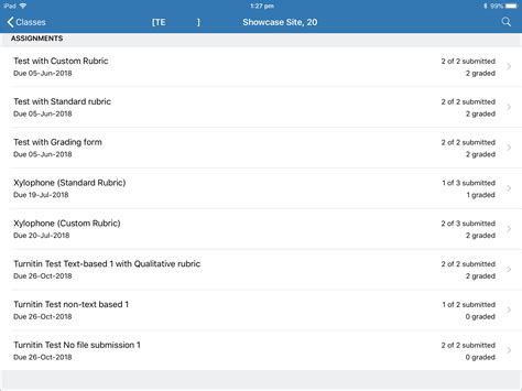 Access Assignments On Your Ipad Original Elearning University Of