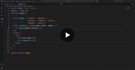 📌 Lists In React Js Explained Kondapalli Sravani