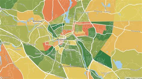 Woonsocket Ri Violent Crime Rates And Maps