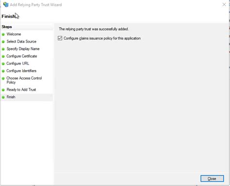 External Idp Configuration Adfs Saml2