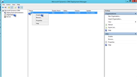 Information Technology Lectures ITLec R D How To Change Organization Display Name In MS CRM
