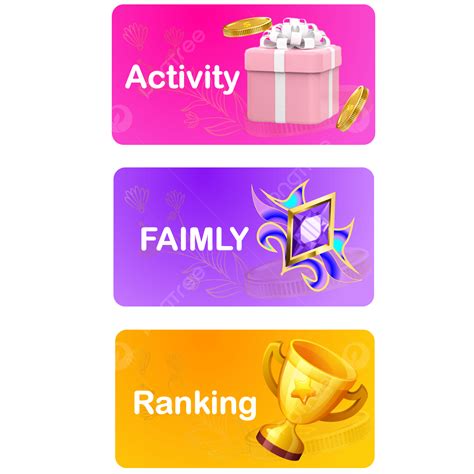 Game Button Ui Tittle Illutration Game Buttons Ui Button Illustration Png And Vector With