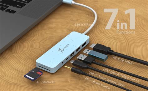Buy The J Create Eco Friendly USB C W Power Delivery Multi Port Mini Hub X JCD EW