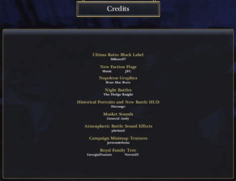 Credits Image Foothold In India The Great Game Mod For Empire Total War Moddb