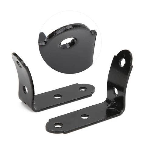 2pcs Black Glove Box Repair Kit Brackets For Audi A4 S4 Rs4 B6 B7 8e