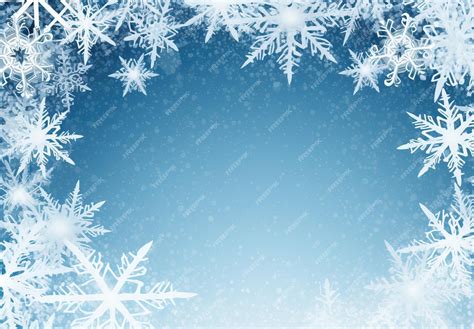 Premium Photo Winter Background In Paper Style And Snowflakes White Background Hd Photo